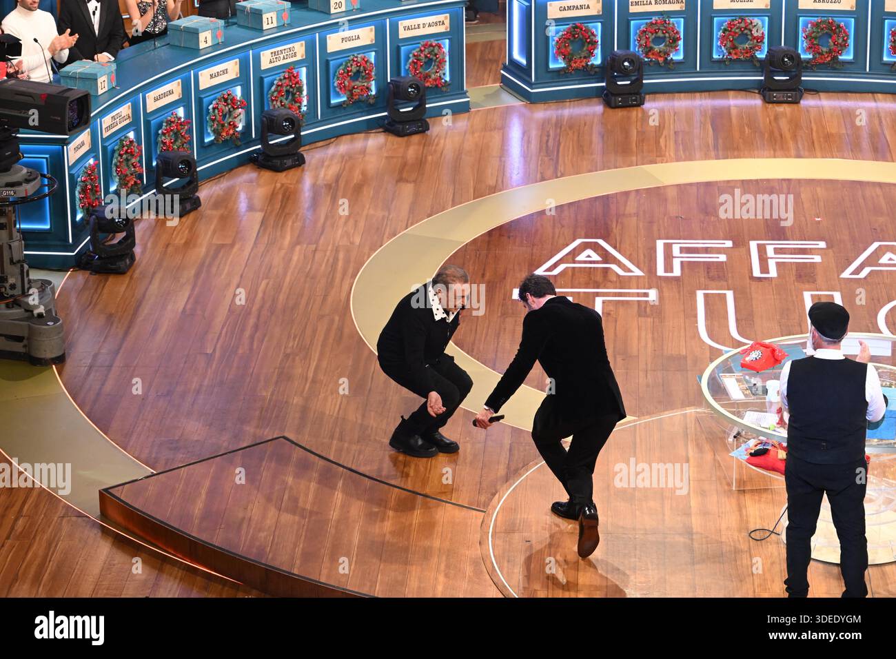 Rome. Rai Studio Teatro delle Vittorie. Broadcast of "Affari Tuoi ...