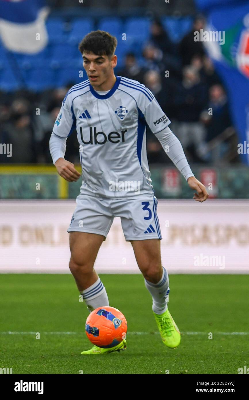 Alex Valle (Como) during Pisa SC vs Como 1907, Italian soccer Serie A ...