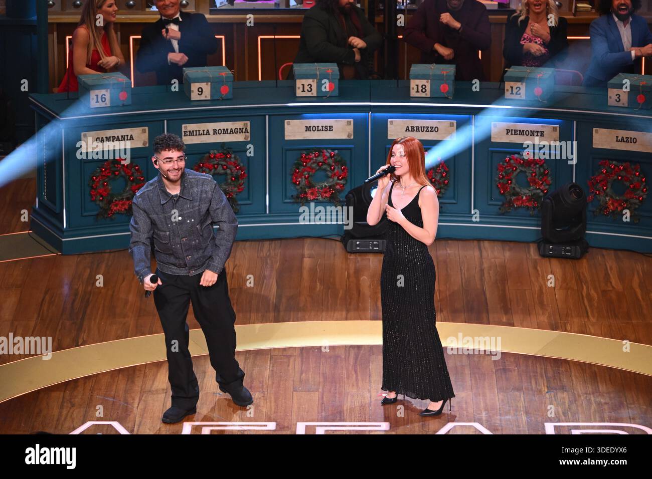 Rome. Rai Studio Teatro delle Vittorie. Broadcast of Affari Tuoi ...