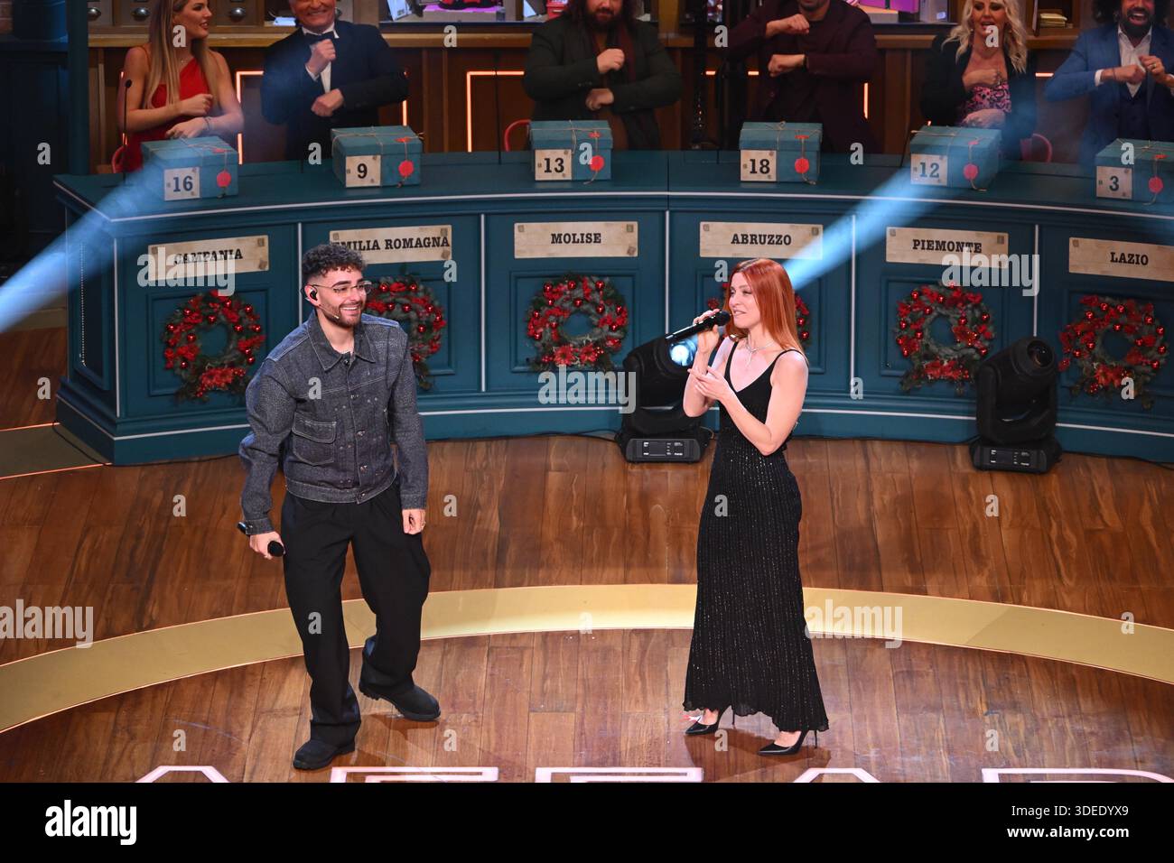 Rome. Rai Studio Teatro delle Vittorie. Broadcast of Affari Tuoi ...