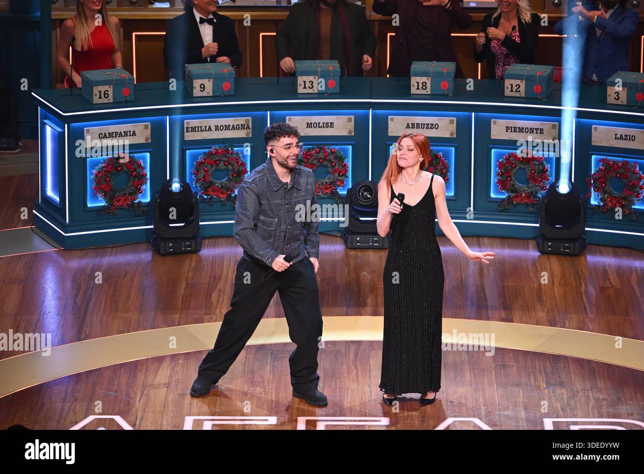 Rome. Rai Studio Teatro delle Vittorie. Broadcast of Affari Tuoi ...