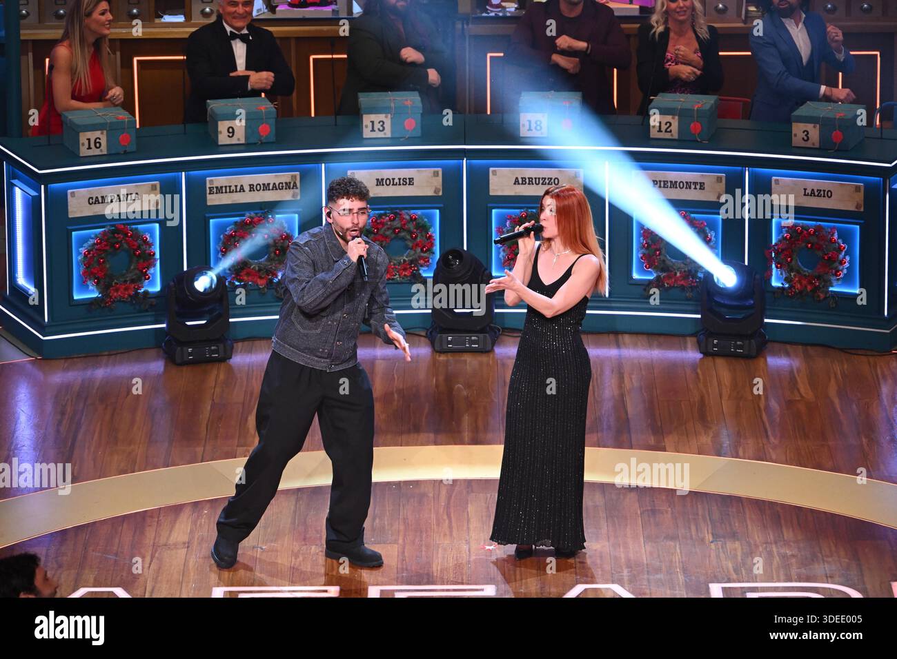 Rome. Rai Studio Teatro delle Vittorie. Broadcast of Affari Tuoi ...