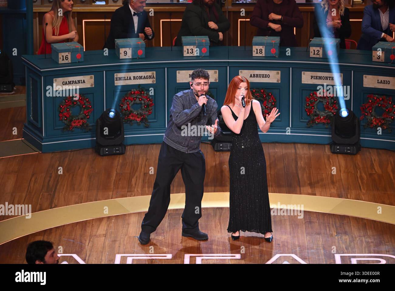 Rome. Rai Studio Teatro delle Vittorie. Broadcast of Affari Tuoi ...