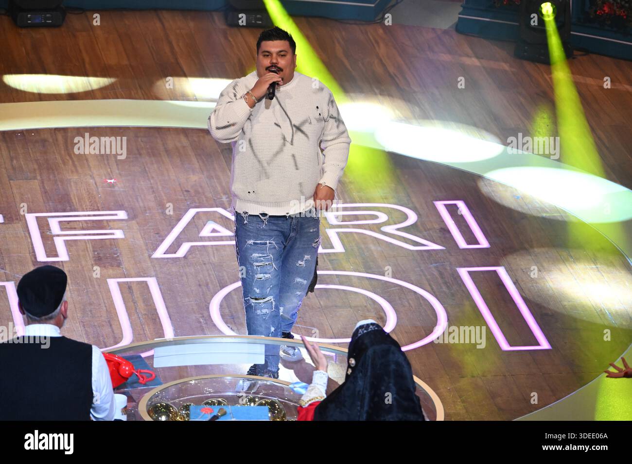 Rome. Rai Studio Teatro delle Vittorie. Broadcast of Affari Tuoi ...