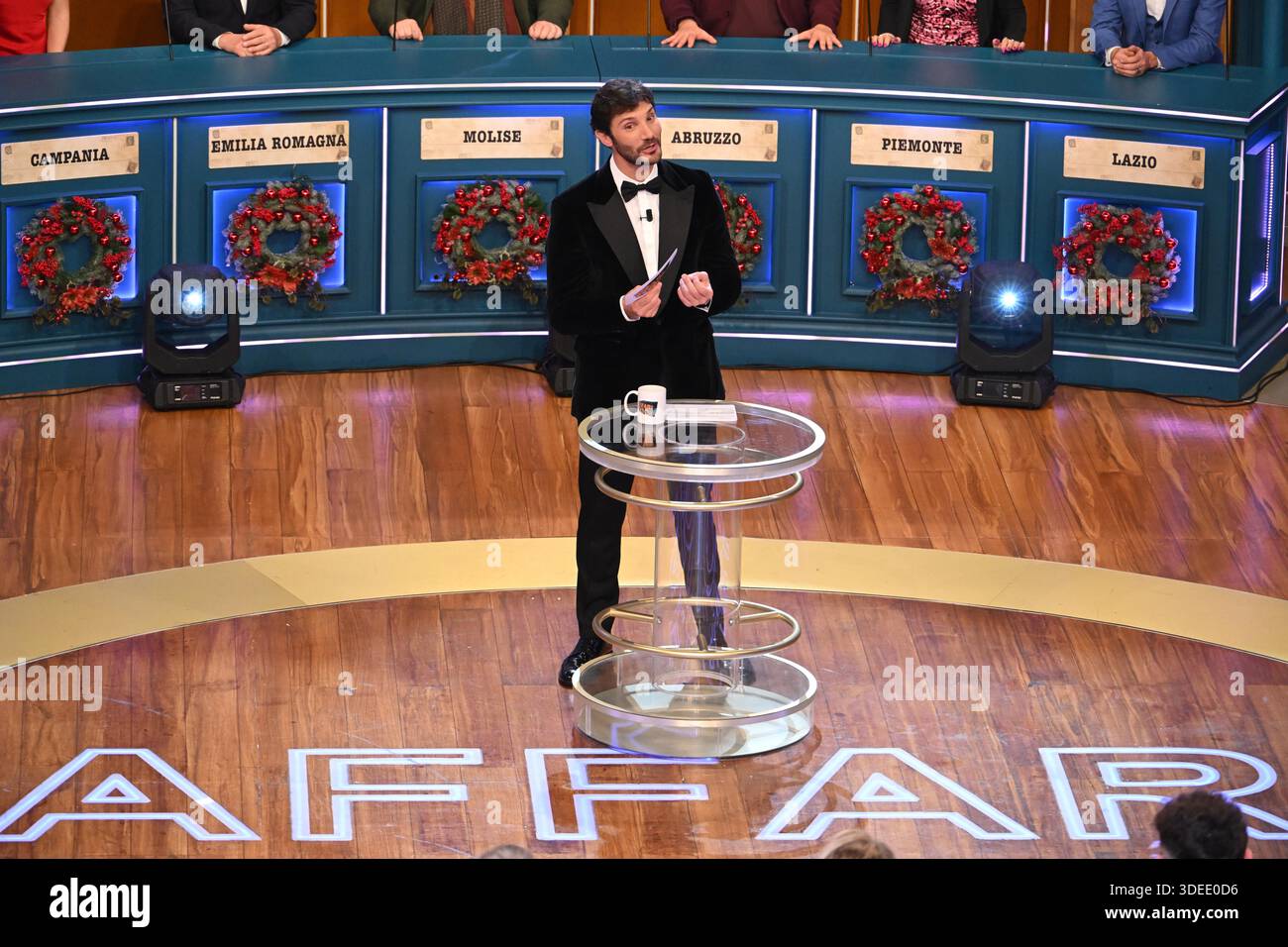 Rome. Rai Studio Teatro delle Vittorie. Broadcast of Affari Tuoi ...