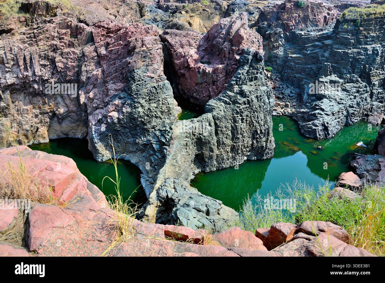 Raneh Falls and Canyon, is a natural waterfall on the Ken River ...