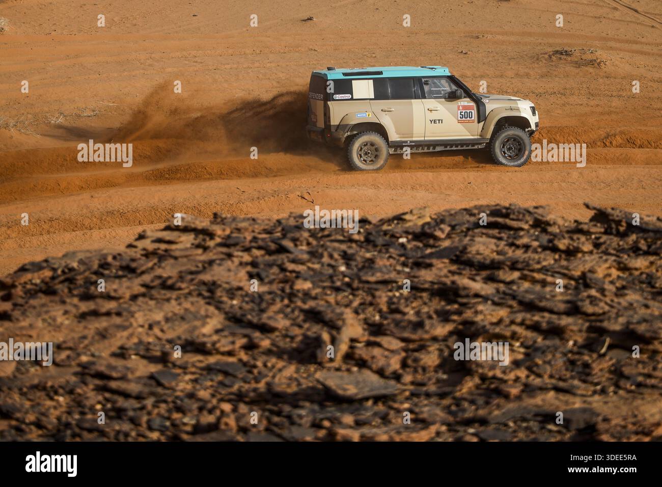 500 PETERHANSEL Stephane (fra), METGE Michael (fra), Defender Rally ...