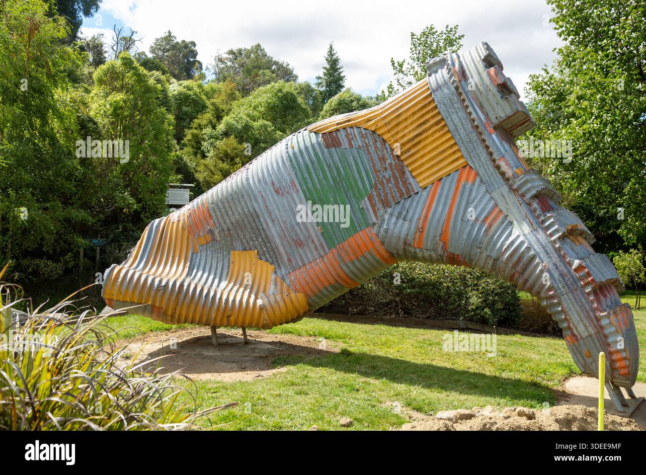 Giant gumboot sculpture hi-res stock photography and images - Alamy