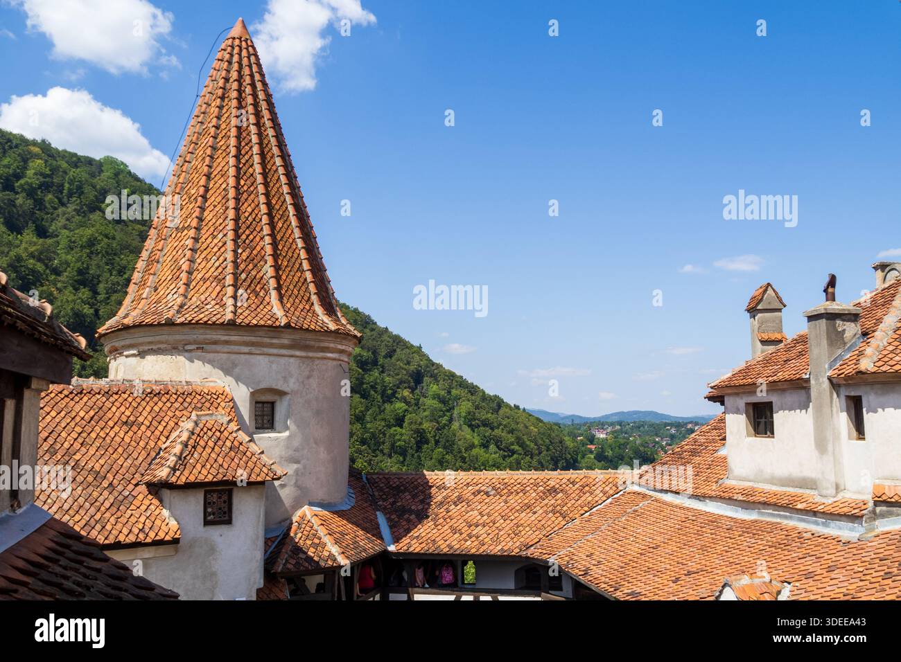 Bran Castle (AKA Draculas Castle), Brasov, Romania Stock Photo - Alamy