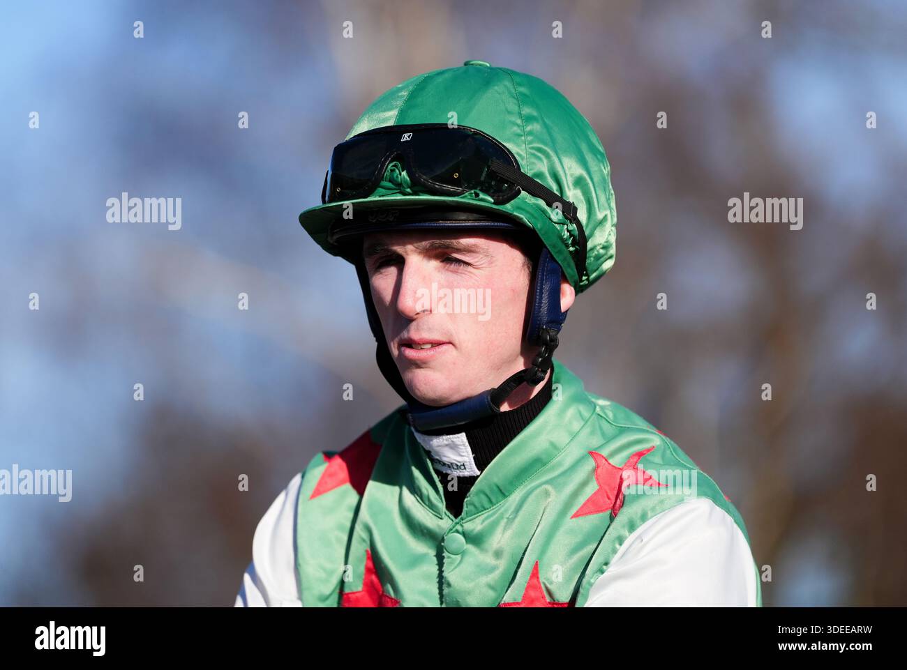 Darragh Keenan at Lingfield Park racecourse, Surrey. Picture date ...