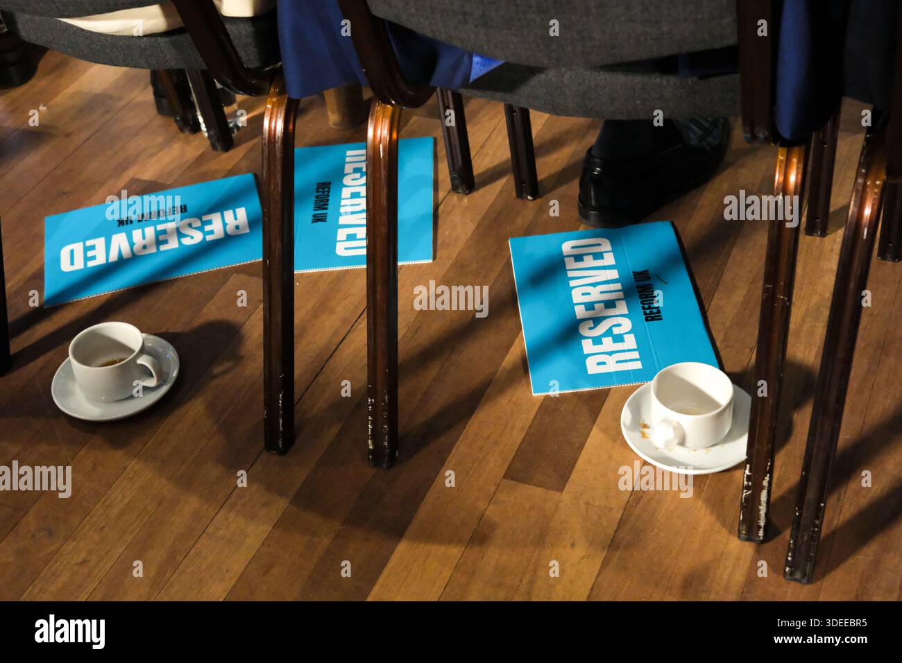 London, UK. 7th Jan 2026. Reform Party UK press conference, Laila ...