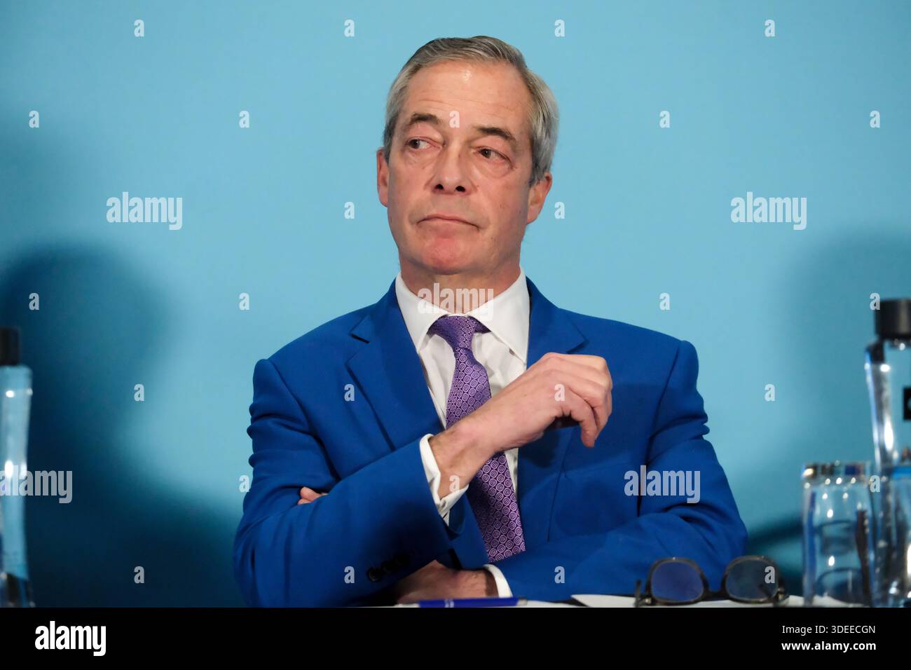 London, UK. 7th Jan 2026. Reform Party UK press conference, Laila ...