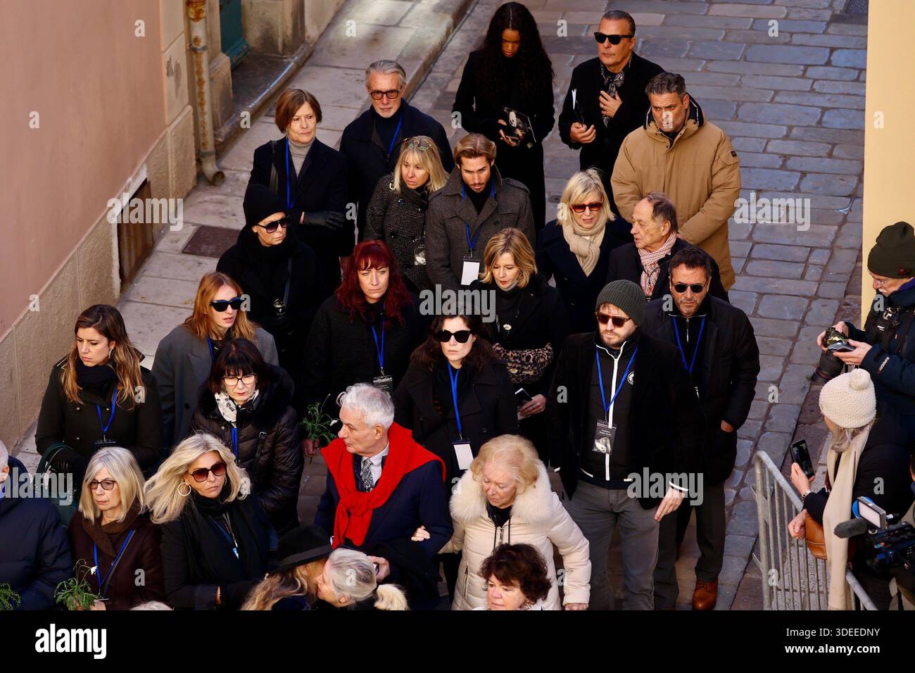 ©CYRIL HIELY/MAXPPP - 7/1/2026 OBSEQUES DE BRIGITTE BARDOT A SAINT ...