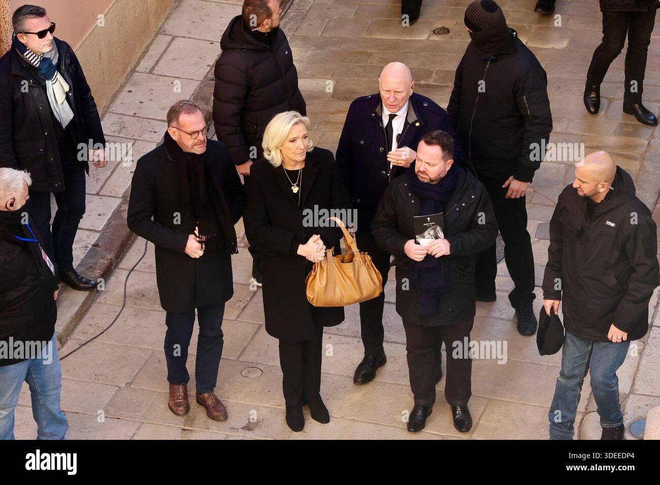 ©CYRIL HIELY/MAXPPP - 7/1/2026 OBSEQUES DE BRIGITTE BARDOT A SAINT ...