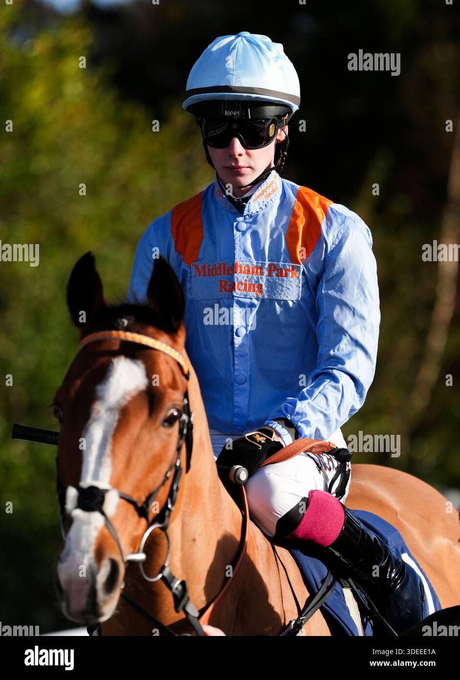 Jack Nicholls at Lingfield Park racecourse, Surrey. Picture date ...