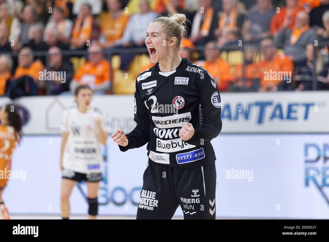 Odense, Denmark. 06th, January 2026. Katharina Filter (42) of Team ...