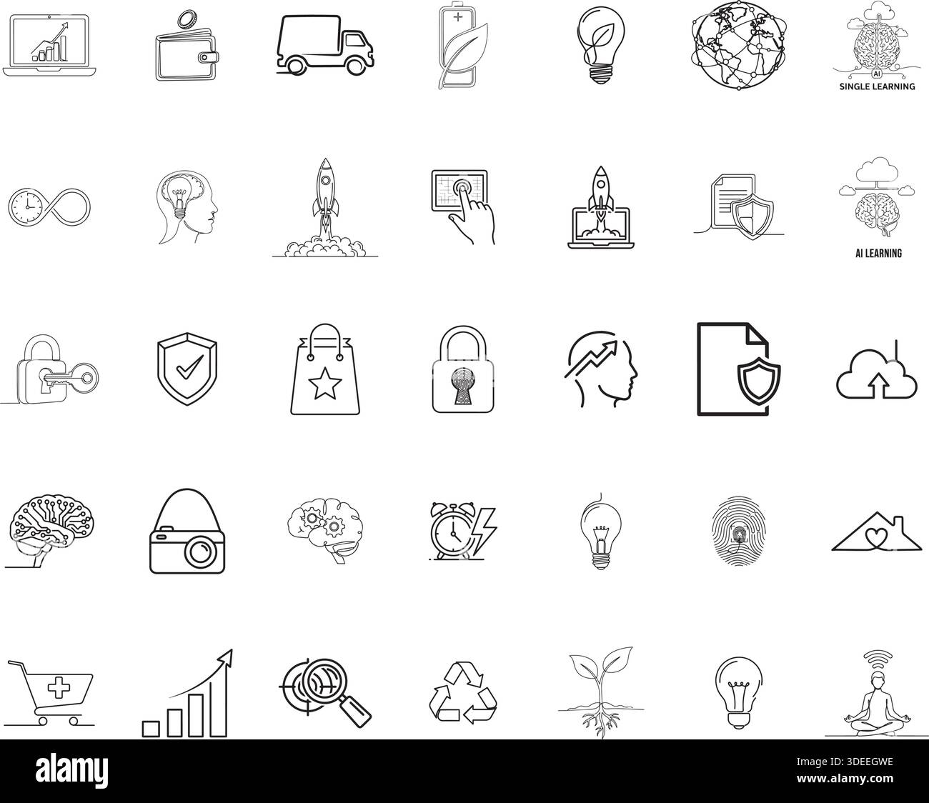 Future technology house Cut Out Stock Images & Pictures - Alamy