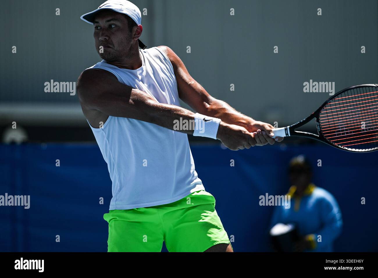 Canberra, Australia. 7 January 2026, James McCabe during the Canberra ...