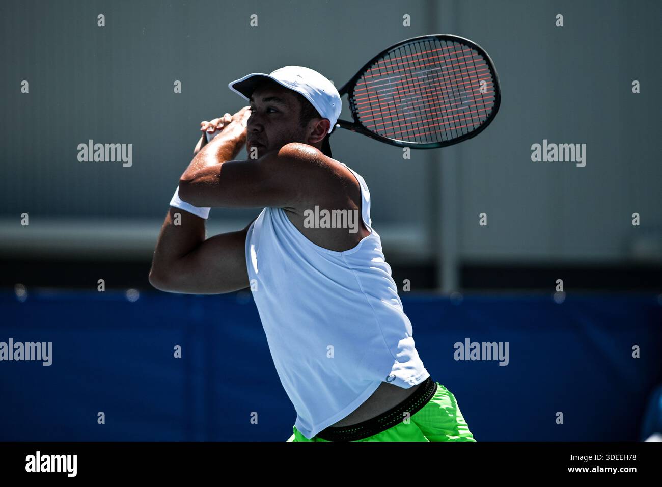 Canberra, Australia. 7 January 2026, James McCabe during the Canberra ...