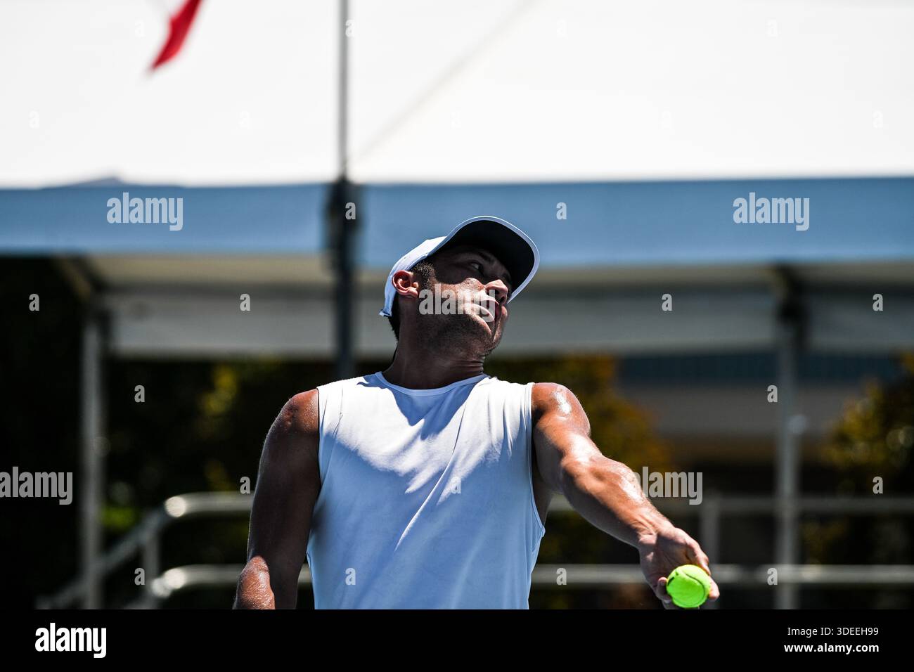 Canberra, Australia. 7 January 2026, James McCabe during the Canberra ...