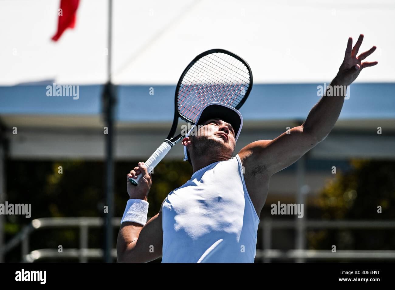 Canberra, Australia. 7 January 2026, James McCabe during the Canberra ...