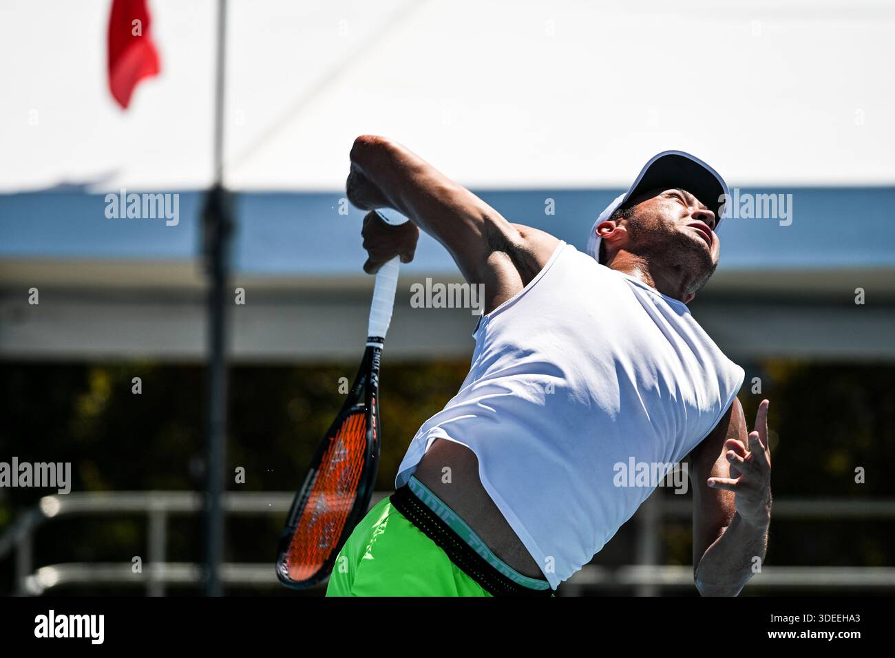 Canberra, Australia. 7 January 2026, James McCabe during the Canberra ...