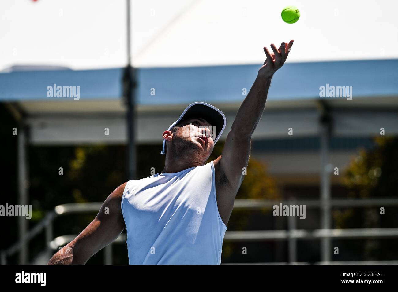 Canberra, Australia. 7 January 2026, James McCabe during the Canberra ...