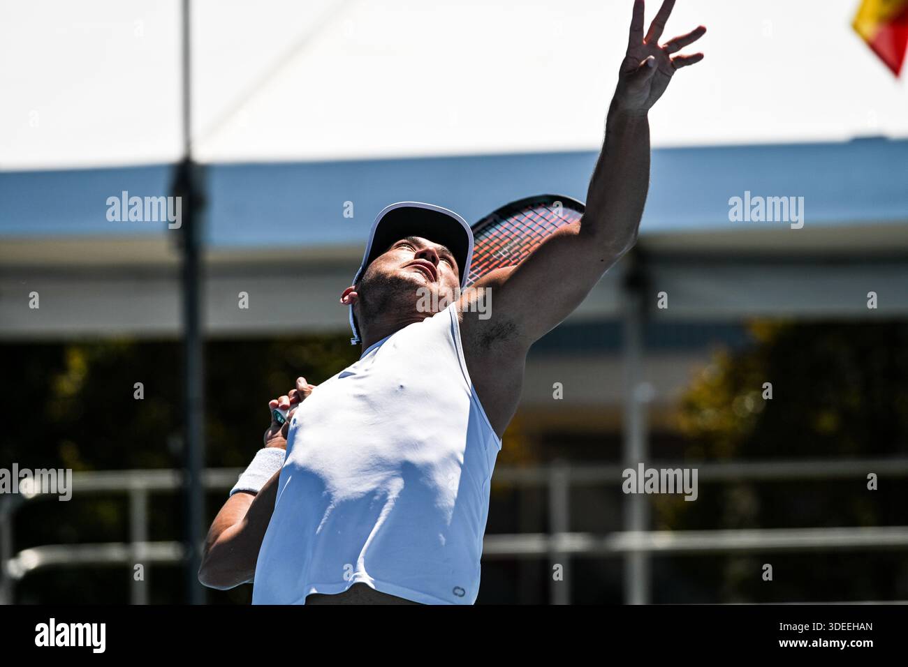 Canberra, Australia. 7 January 2026, James McCabe during the Canberra ...