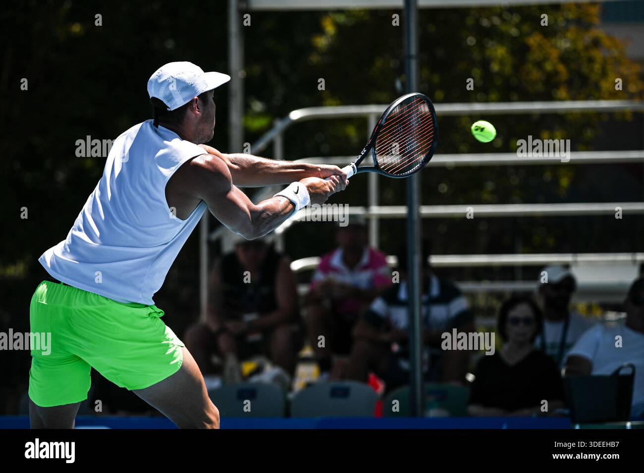 Canberra, Australia. 7 January 2026, James McCabe during the Canberra ...
