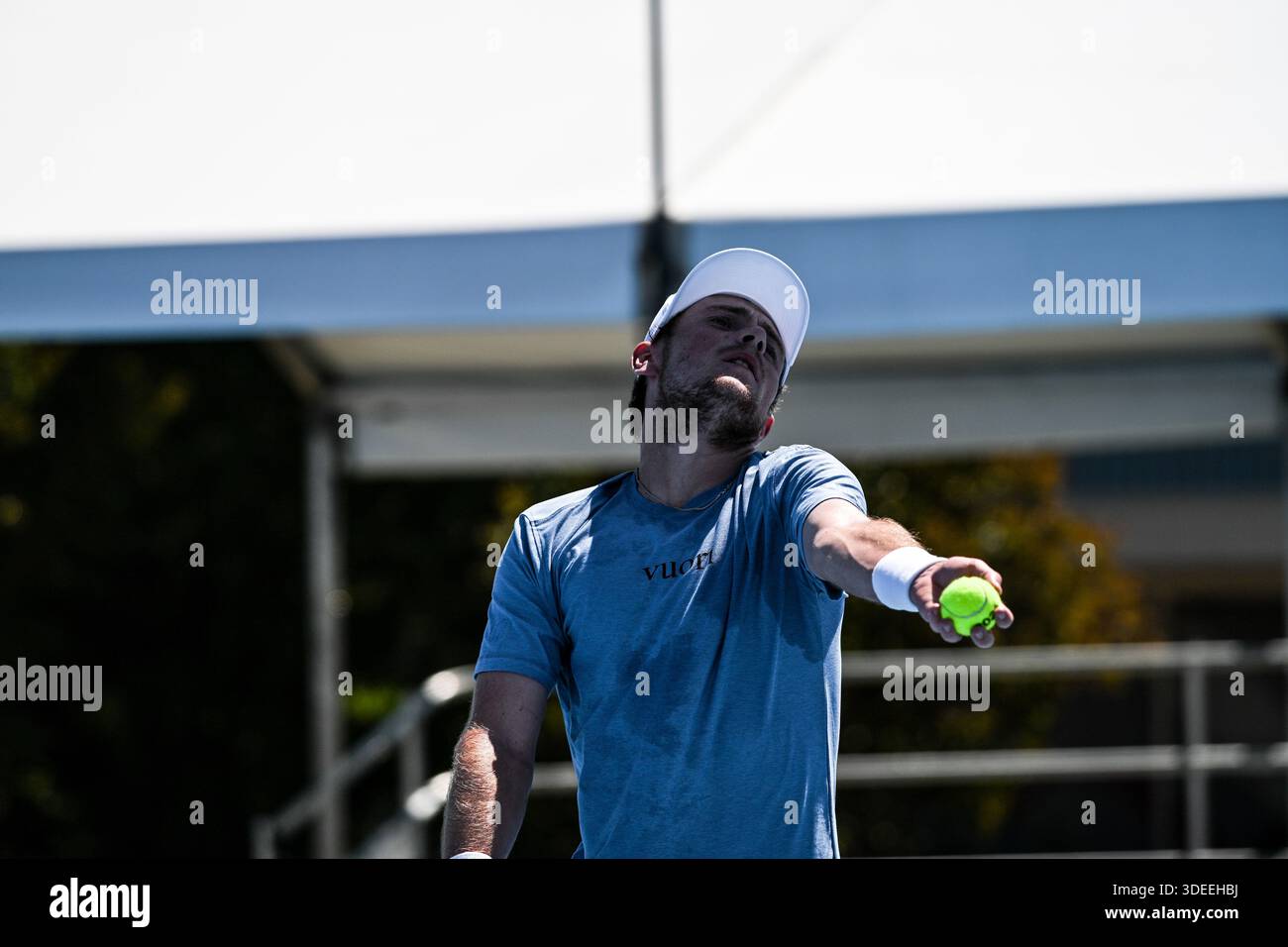 Canberra, Australia. 7 January 2026, Jack Pennington Jones during the ...
