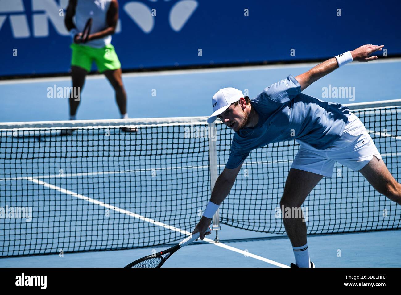 Canberra, Australia. 7 January 2026, Jack Pennington Jones during the ...