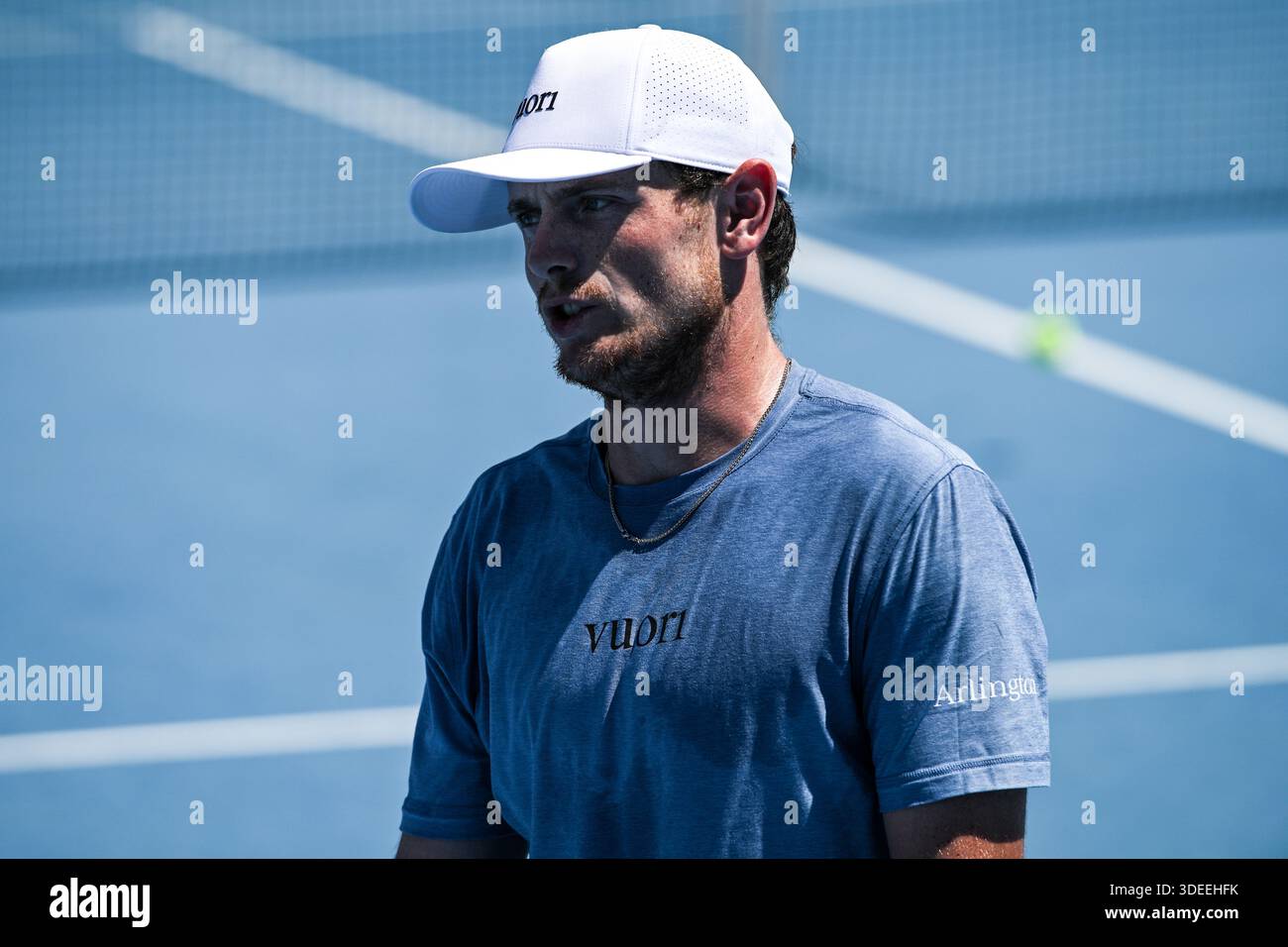 Canberra, Australia. 7 January 2026, Jack Pennington Jones during the ...