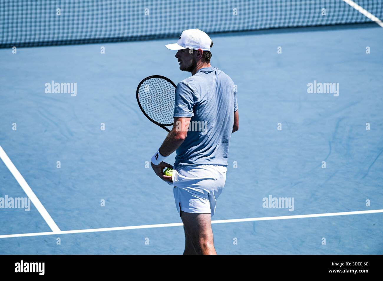 Canberra, Australia. 7 January 2026, Jack Pennington Jones during the ...