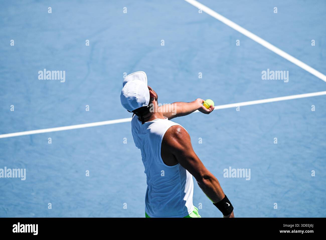 Canberra, Australia. 7 January 2026, Jack Pennington Jones during the ...