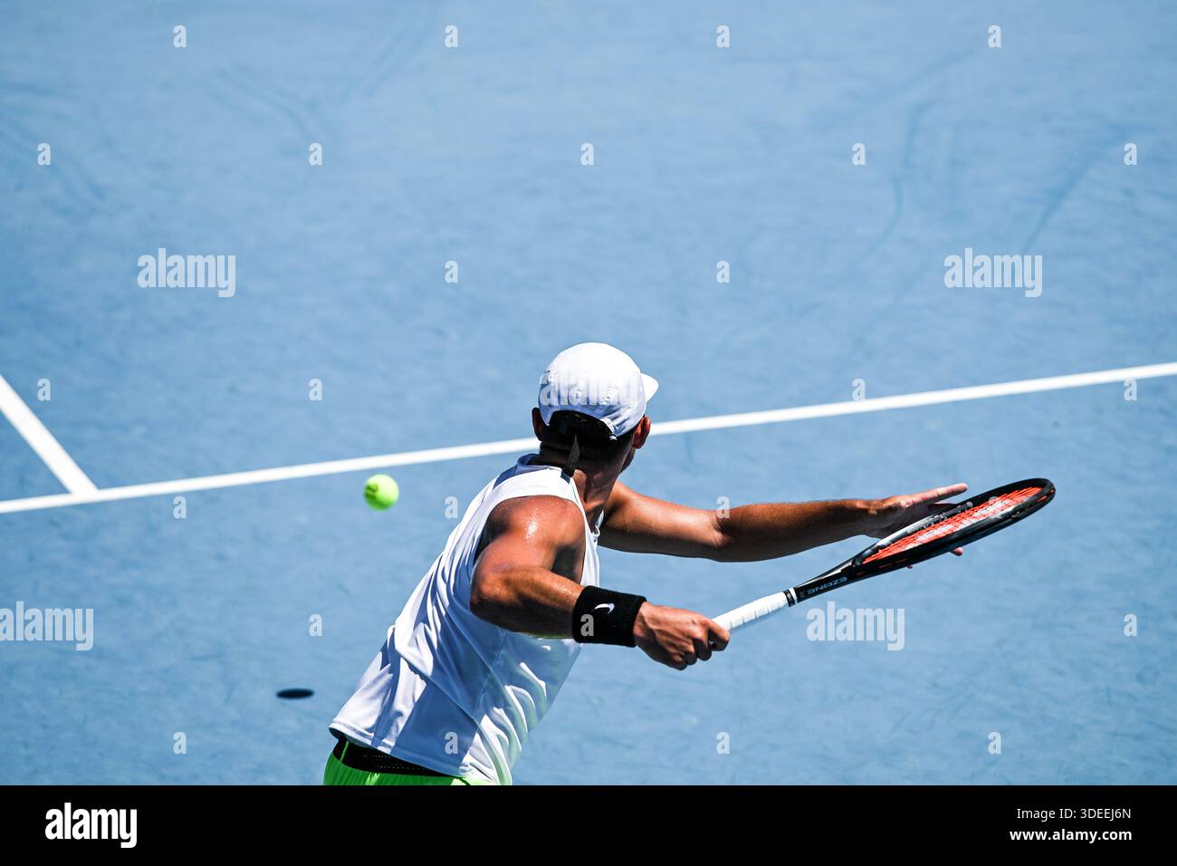 Canberra, Australia. 7 January 2026, Jack Pennington Jones during the ...