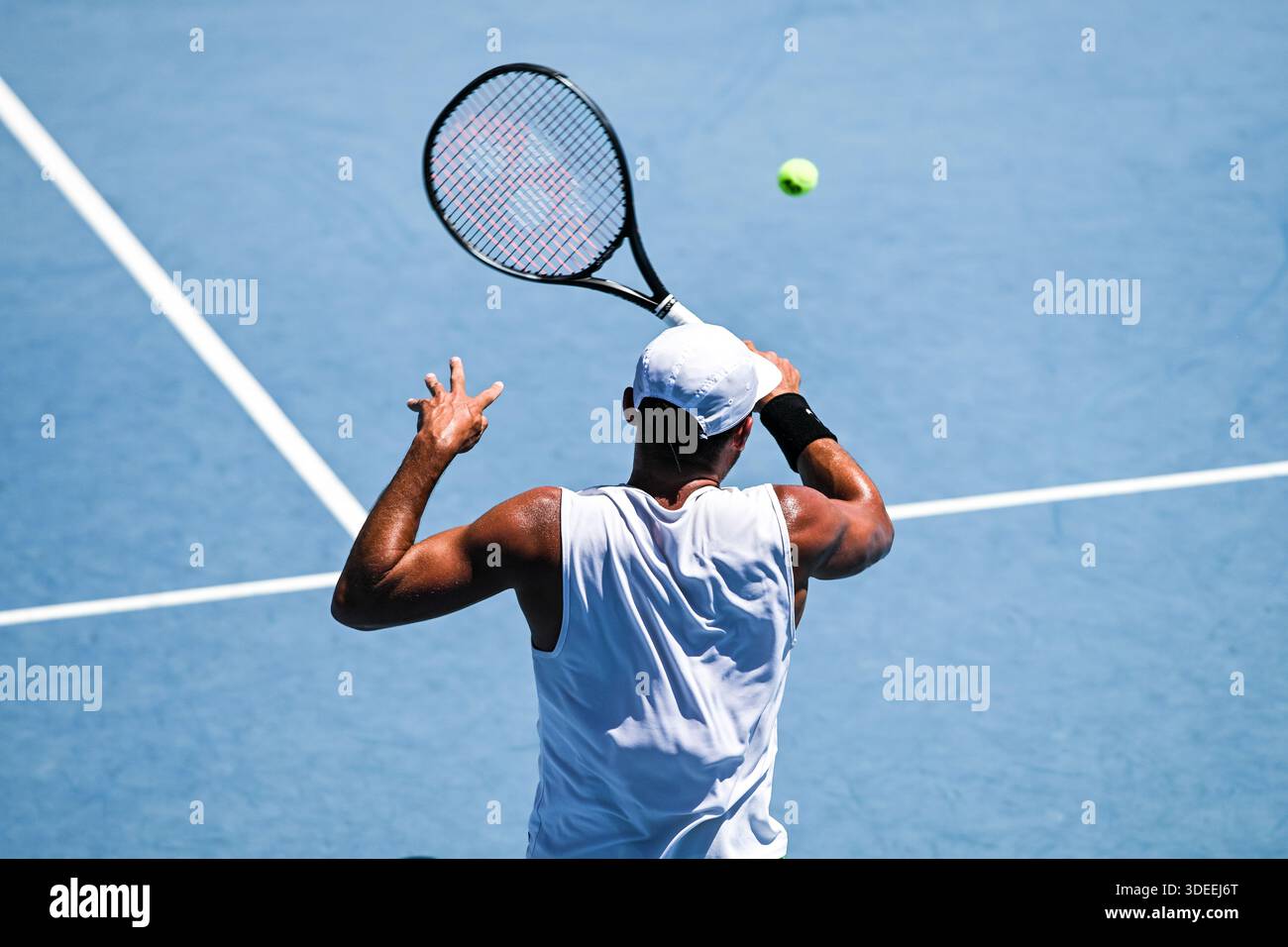 Canberra, Australia. 7 January 2026, Jack Pennington Jones during the ...