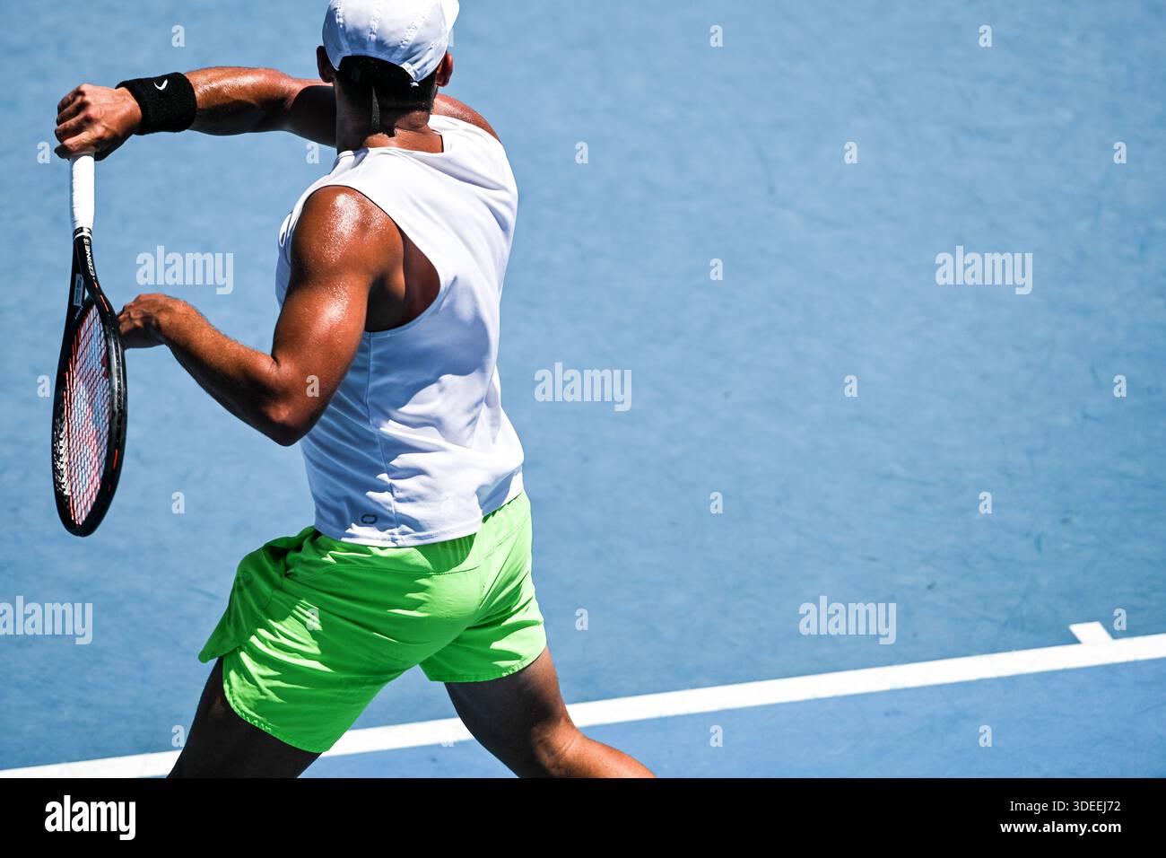 Canberra, Australia. 7 January 2026, James McCabe during the Canberra ...