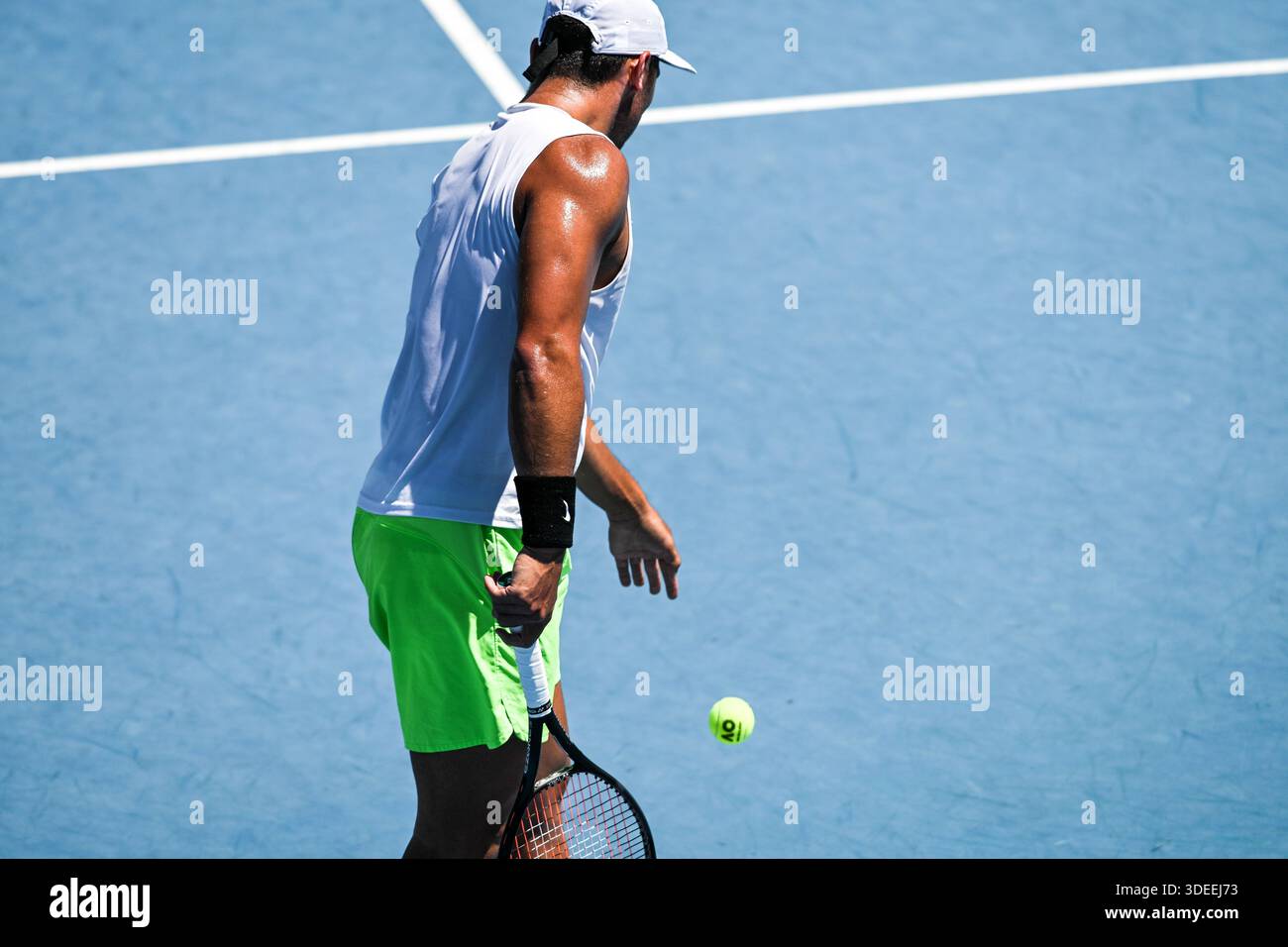 Canberra, Australia. 7 January 2026, James McCabe during the Canberra ...
