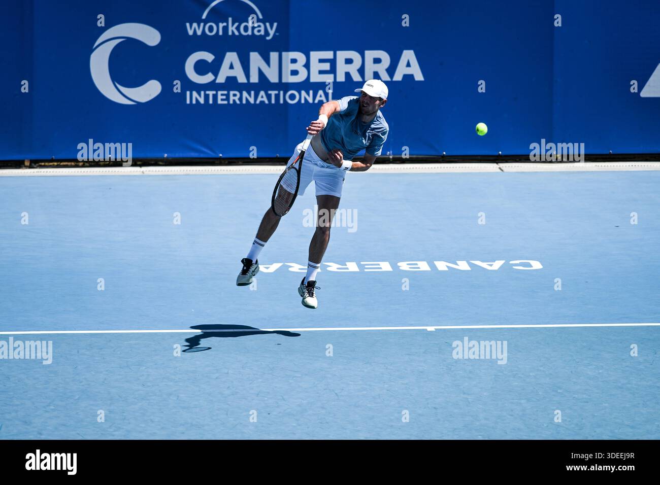 Canberra, Australia. 7 January 2026, Jack Pennington Jones during the ...