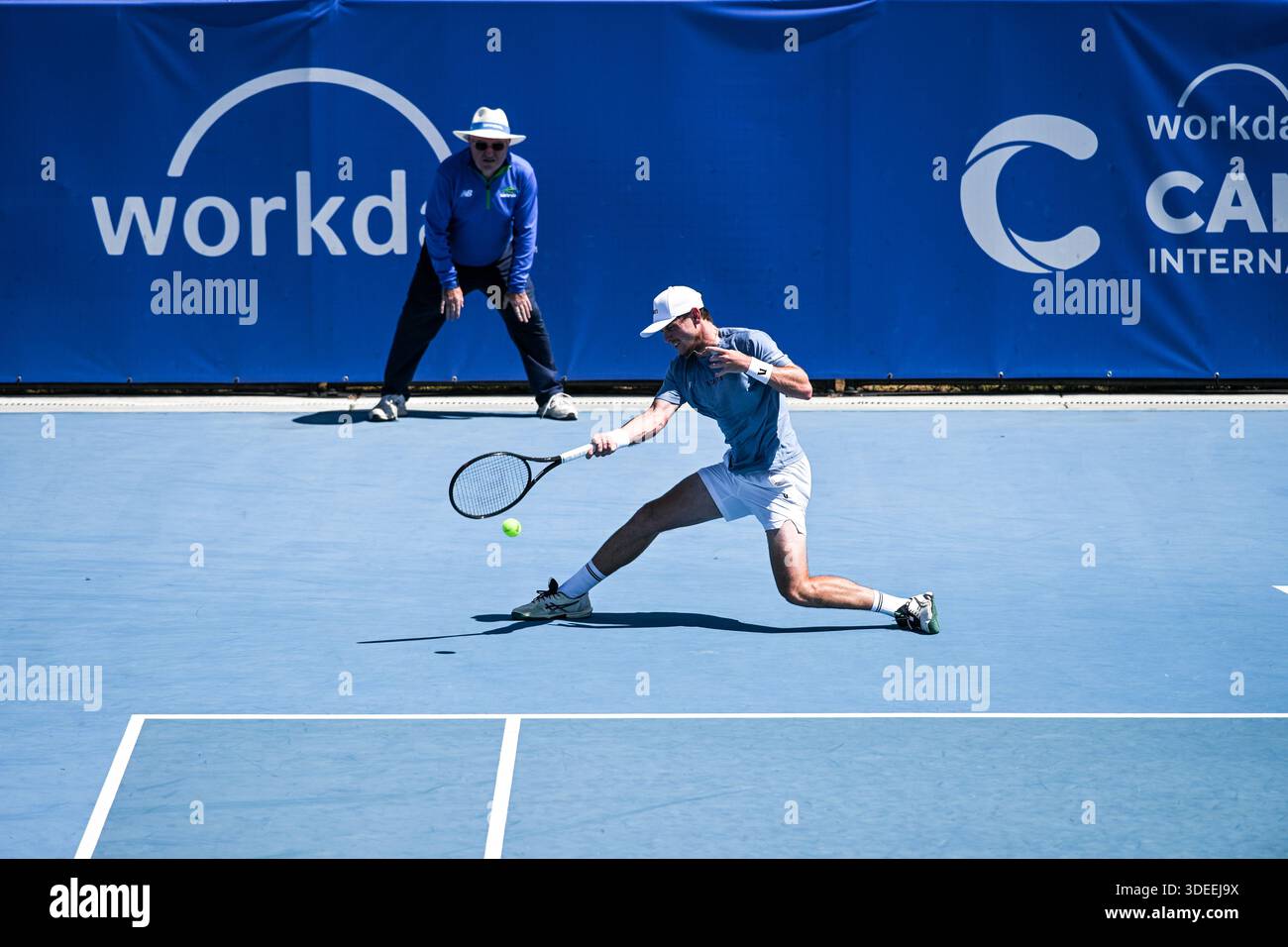 Canberra, Australia. 7 January 2026, Jack Pennington Jones during the ...