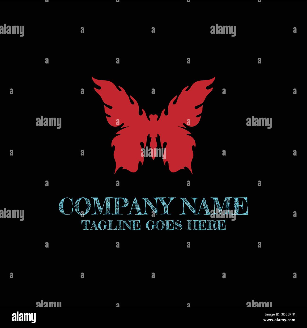 Tribal design butterfly icon hi-res stock photography and images - Alamy