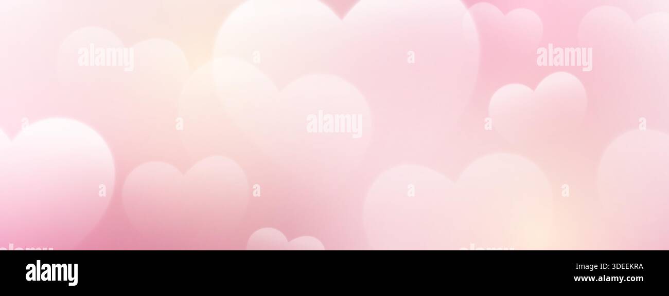 Happy Valentine's day card hearts vector background. Valentine's day ...