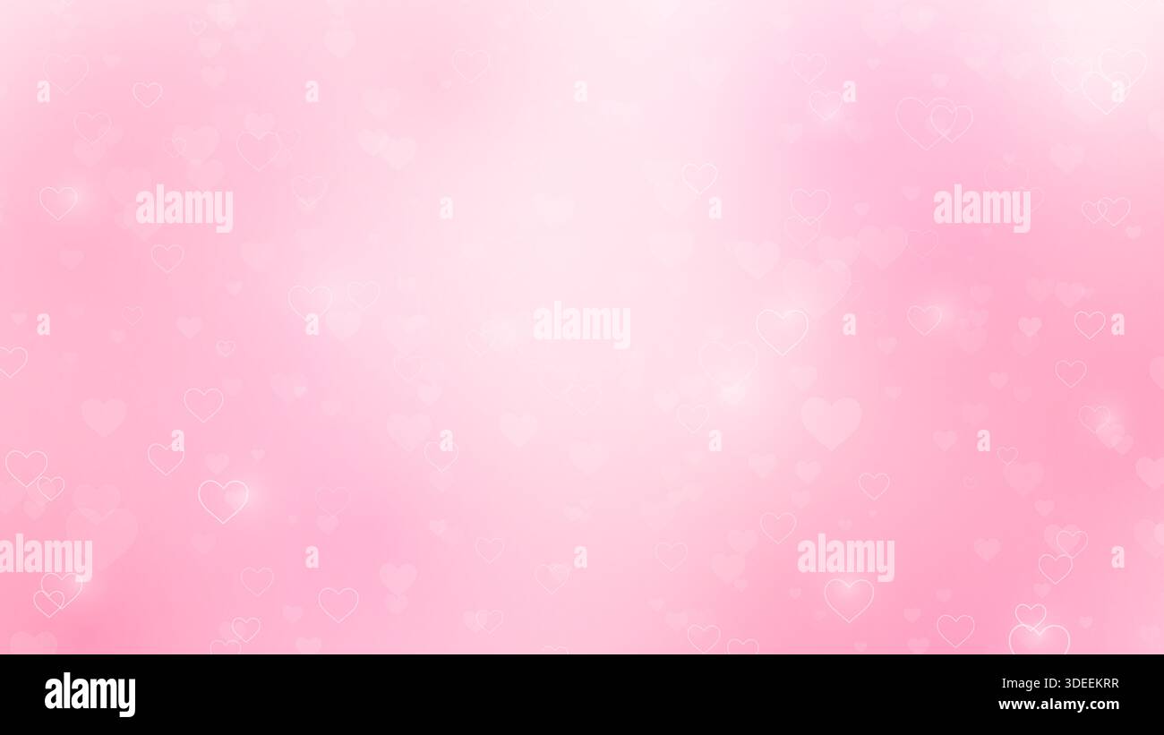 Happy Valentine's day card hearts vector background. Valentine's day ...