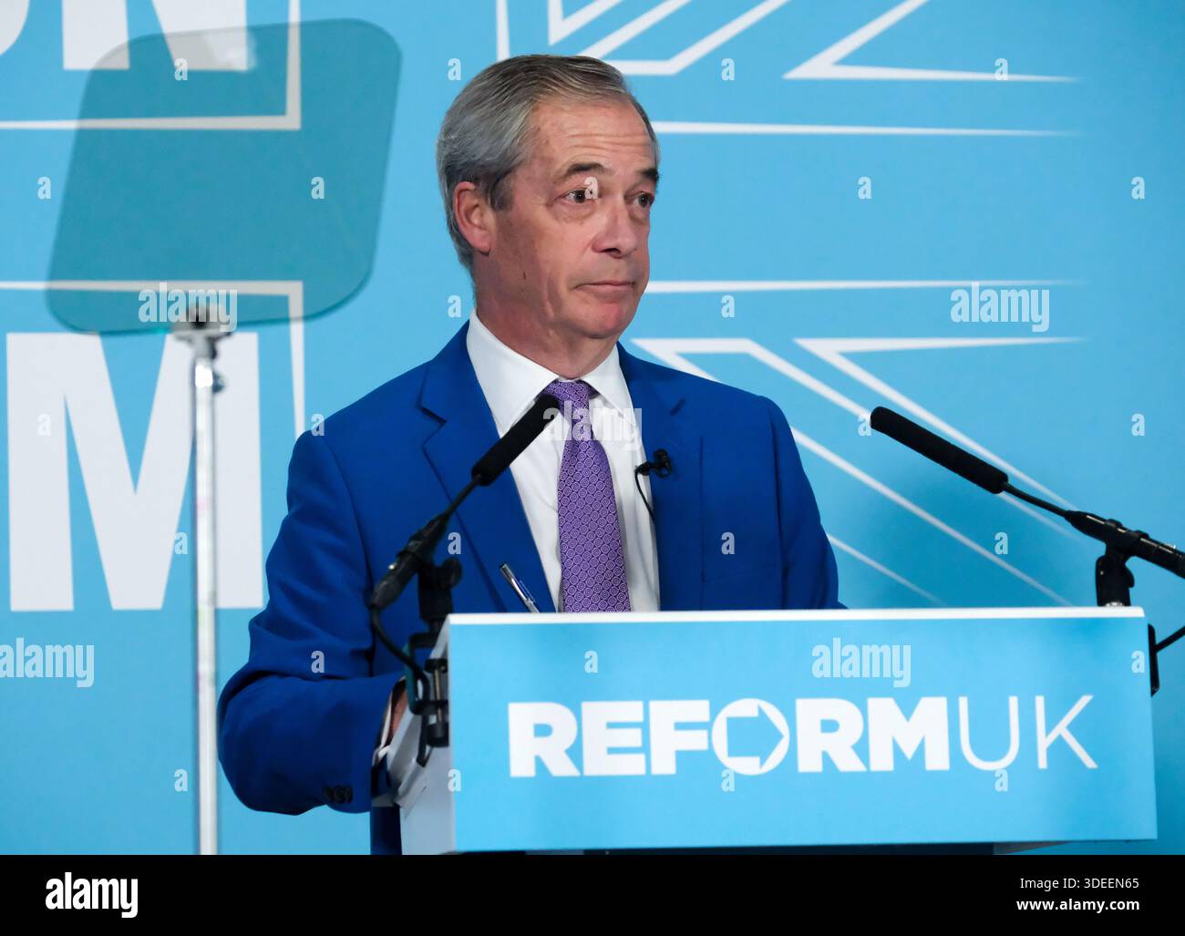 London, UK. 7th Jan 2026. Reform Party UK press conference, Laila ...