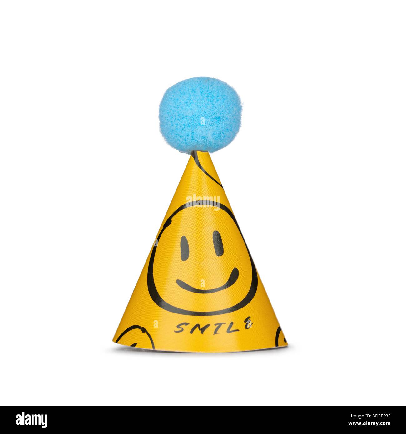 Birthday party face emoji emoticon icon hi-res stock photography and ...