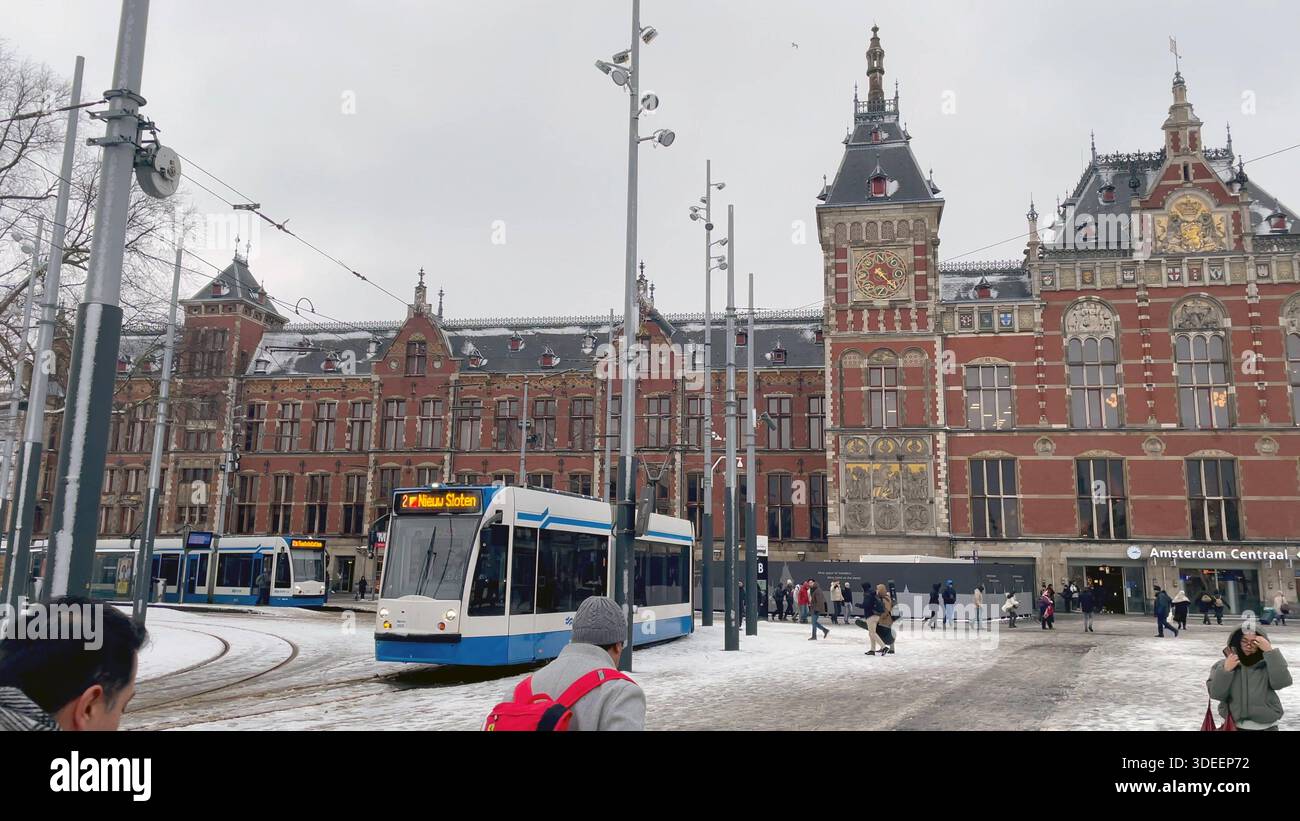 Amsterdam netherlands january 2026 winter hi-res stock photography and ...