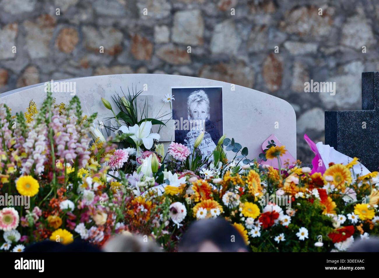 ©CYRIL HIELY/MAXPPP - 7/1/2026 OBSEQUES DE BRIGITTE BARDOT A SAINT ...