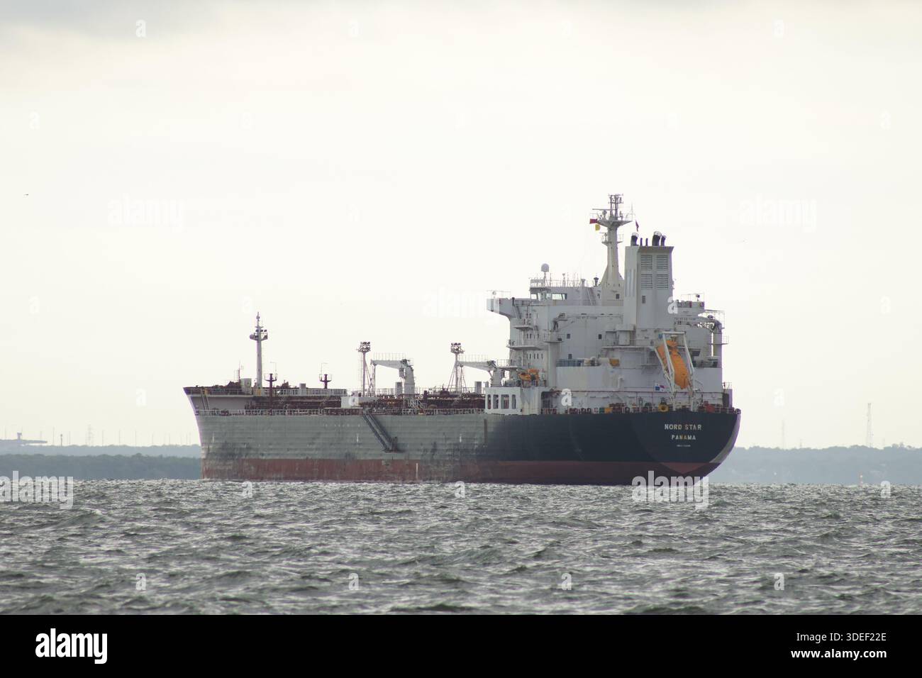 An oil tanker steams on Lake Maracaibo, Venezuela, Wednesday, Jan. 7 ...