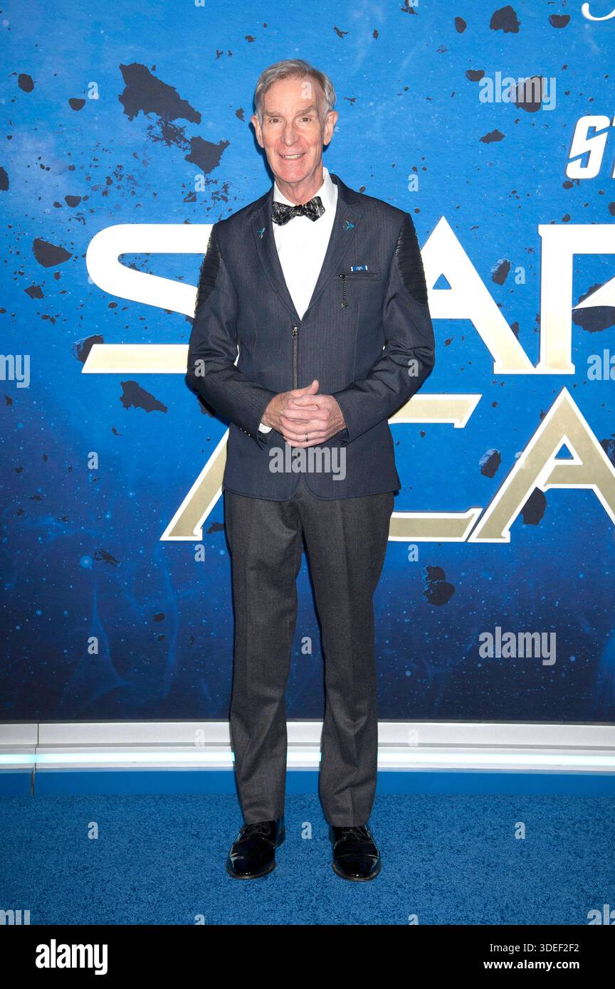 Bill Nye bei der Weltpremiere der Paramount Serie Star Trek: Starfleet ...