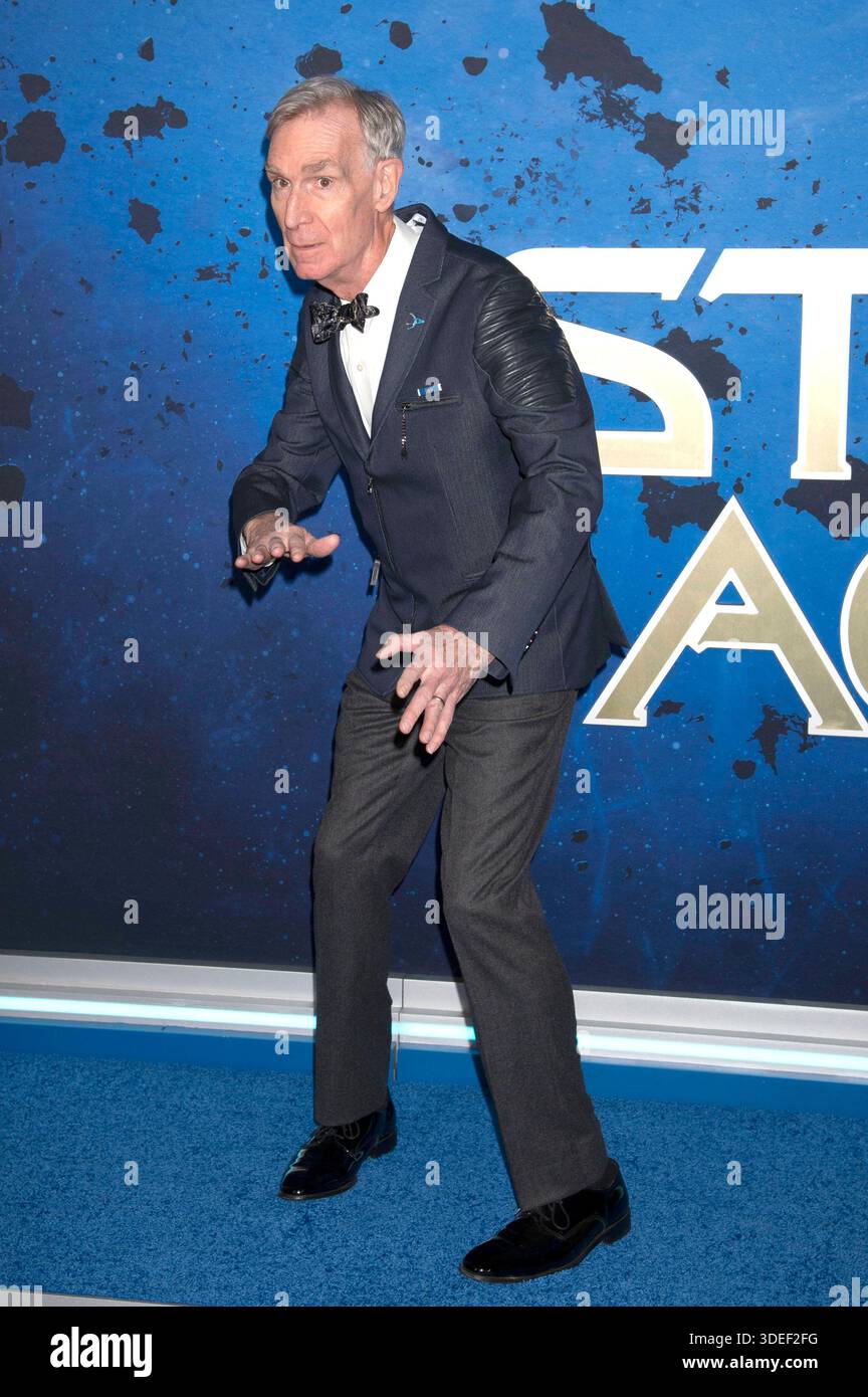 Bill Nye bei der Weltpremiere der Paramount Serie Star Trek: Starfleet ...
